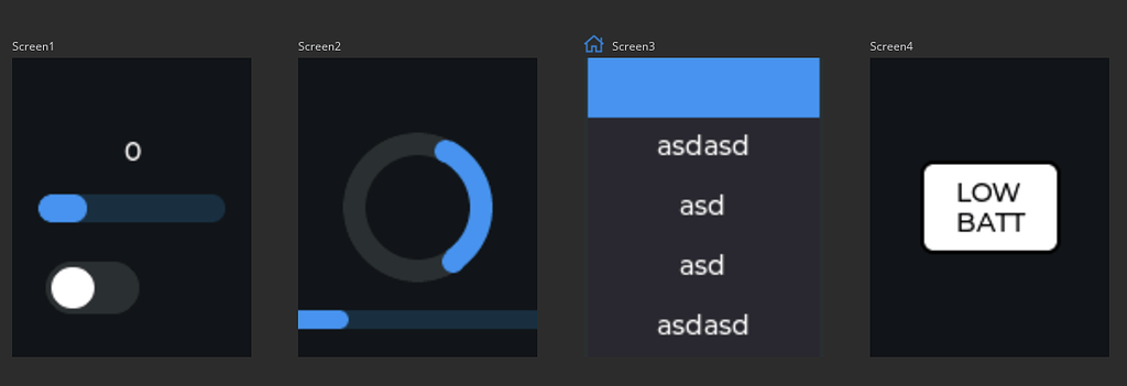 Layer Screens (Create widgets that you lay ontop) - How to - Forum - SquareLine Studio
