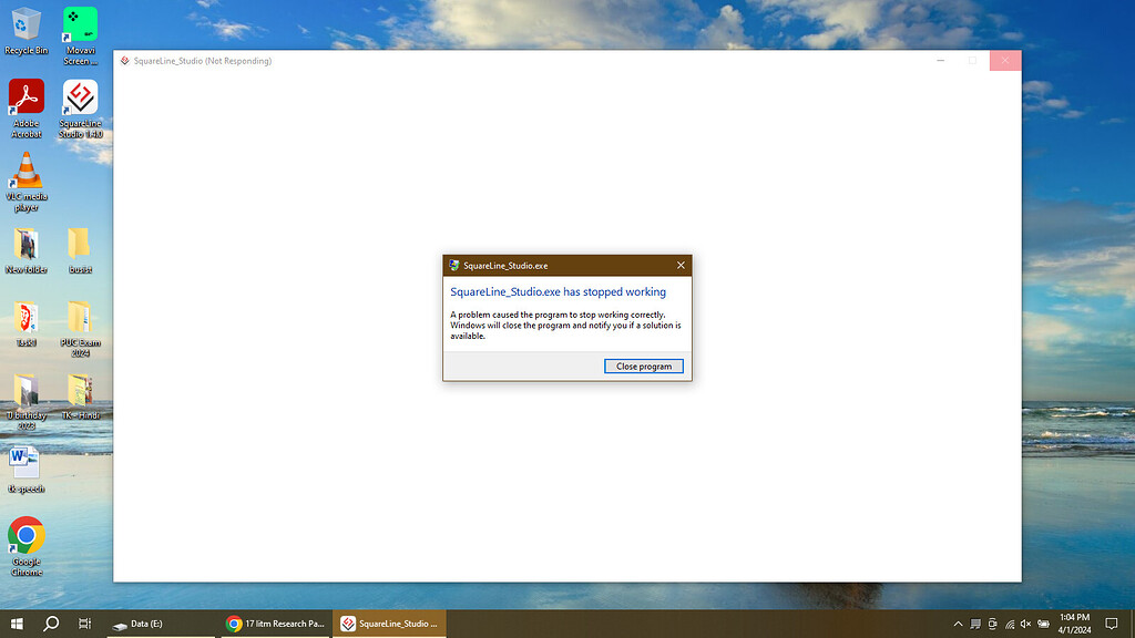 SquareLine Studio is not opening - How to - Forum - SquareLine Studio