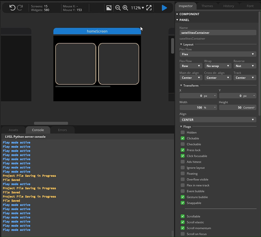How to do scrollable centered list - How to - Forum - SquareLine Studio How to do scrollable centered list - How to - Forum - SquareLine Studio