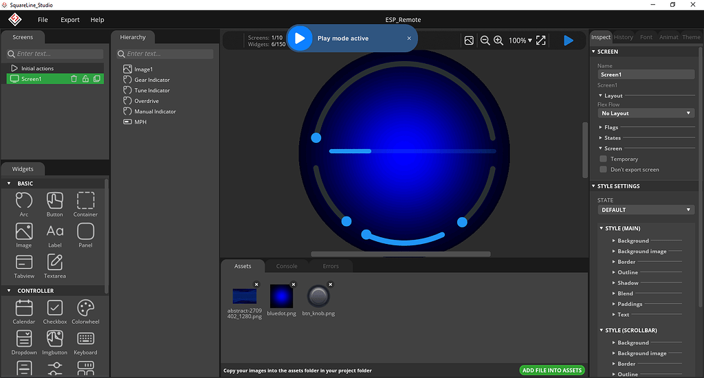 Multiple Arc Sliders - How to - Forum - SquareLine Studio